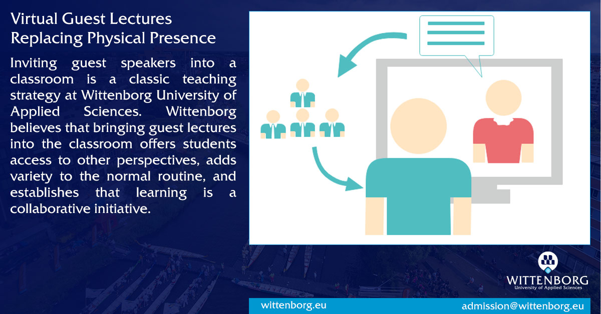 Wittenborg Spruces up Its Online Classrooms with Virtual Guest Lectures