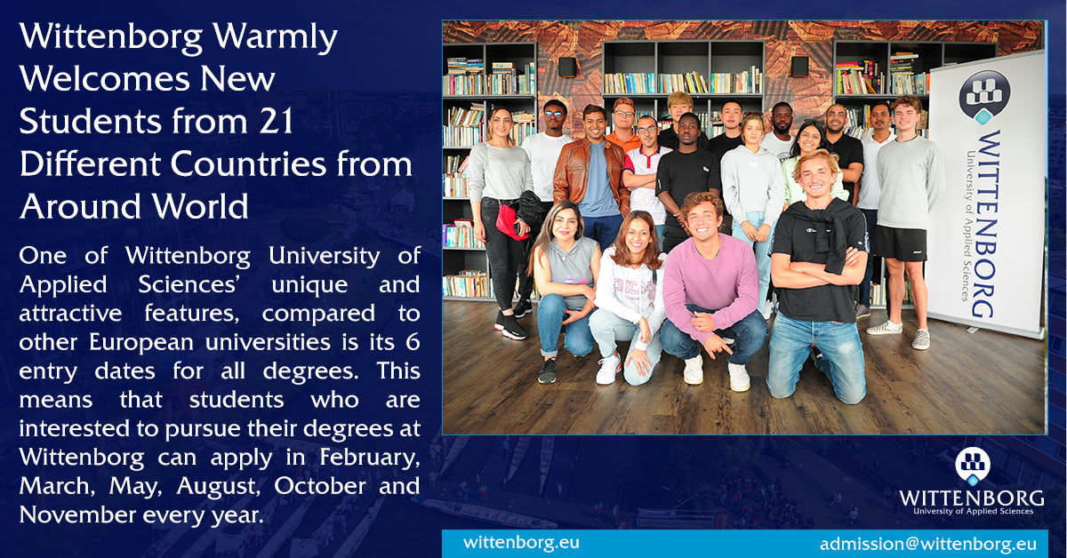 Wittenborg Welcomes New Students for Academic Year 2021-2022