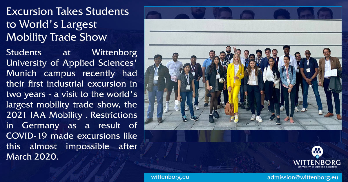First Industrial Visit in 2 Years for Wittenborg's Munich Students