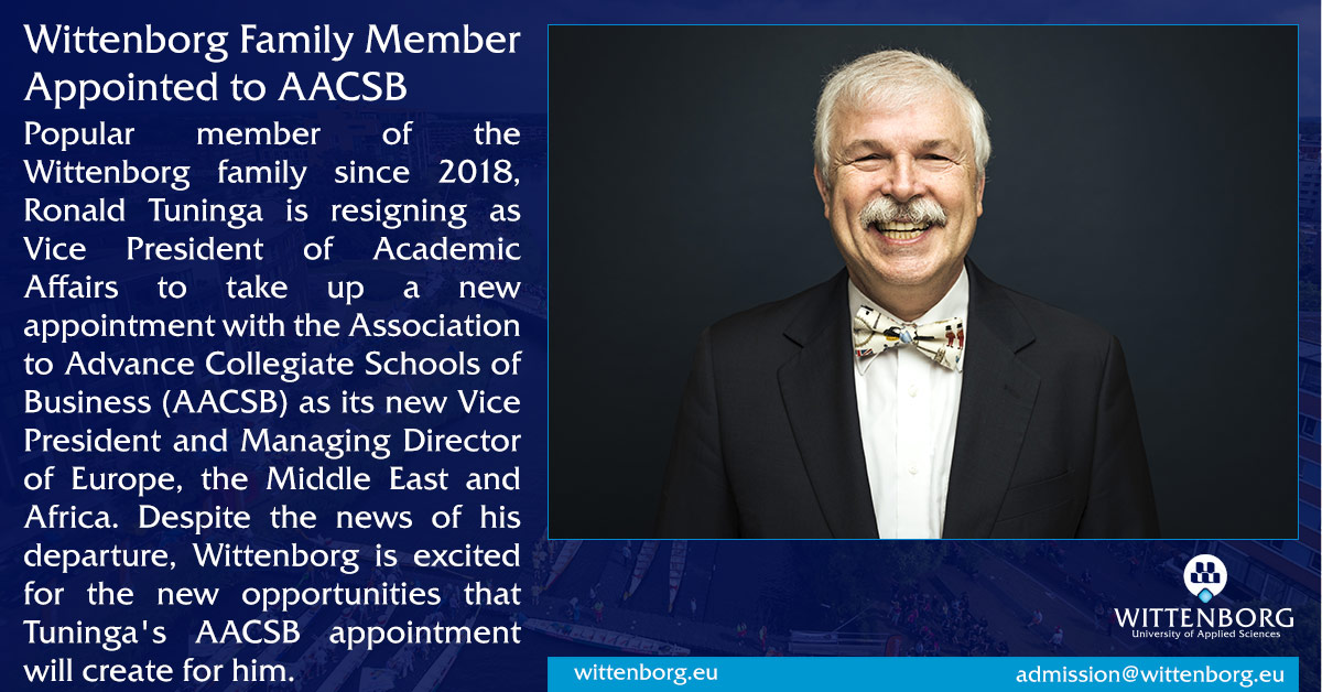 Wittenborg Family Member Appointed to AACSB