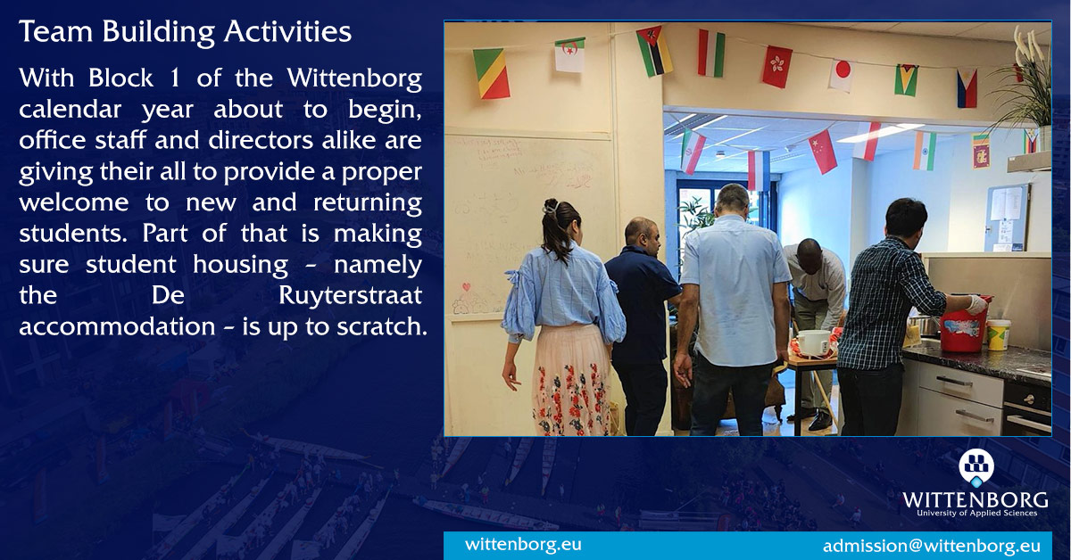 Wittenborg Directors and Office Staff Pitch in to Clean De Ruyterstraat ...