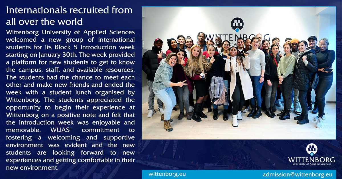 Students Make a Strong Start at Block 5 Introduction Week 2023