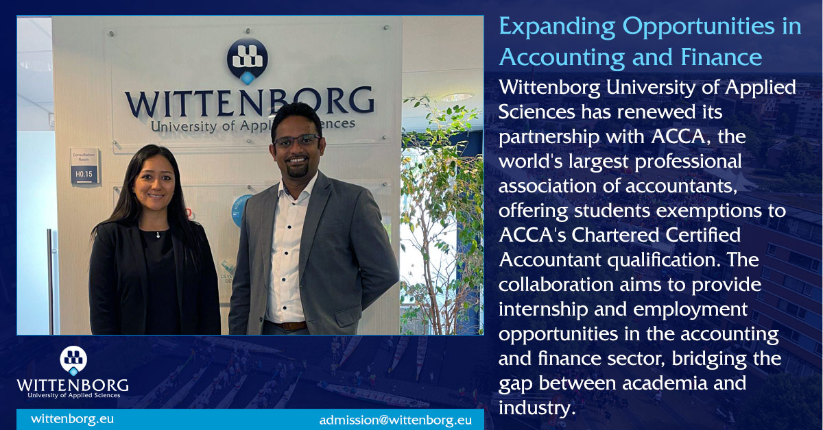 Wittenborg Forms Strategic Partnership with ACCA